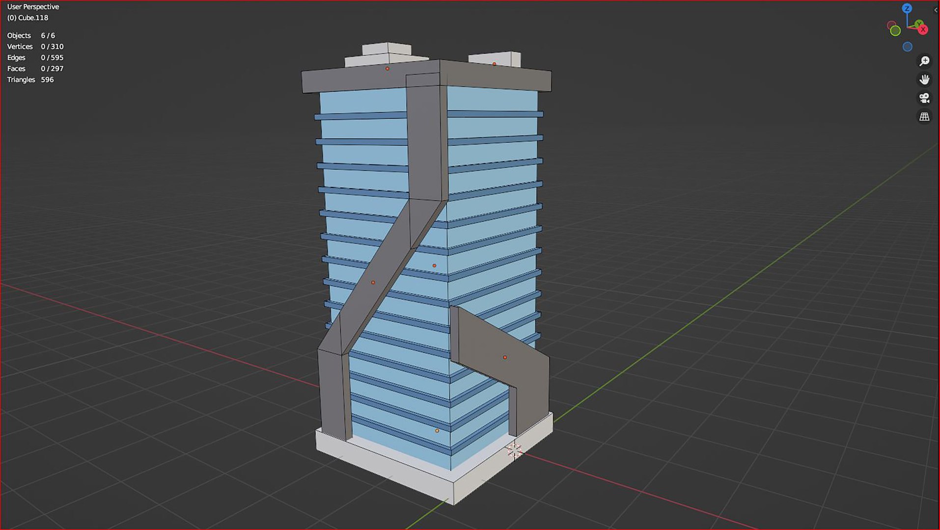 3d apartment or Condominium luxury building icon 3D - TurboSquid 2063150