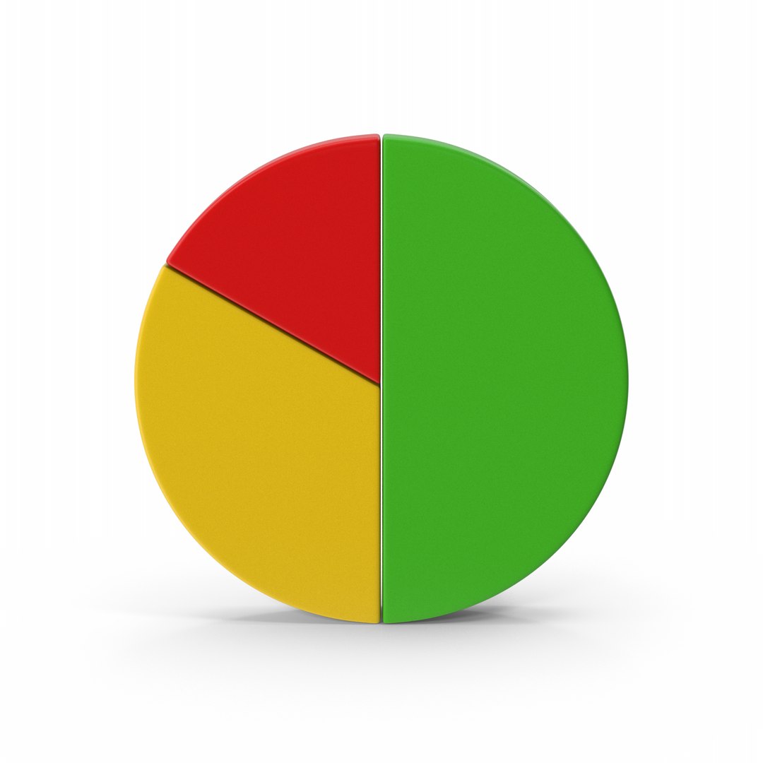 Circle Graphs 3D Model - TurboSquid 2070795