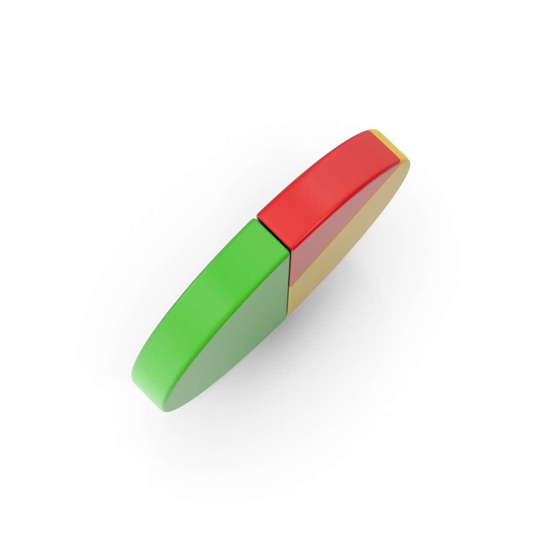 Circle Graphs 3D Model - TurboSquid 2070795