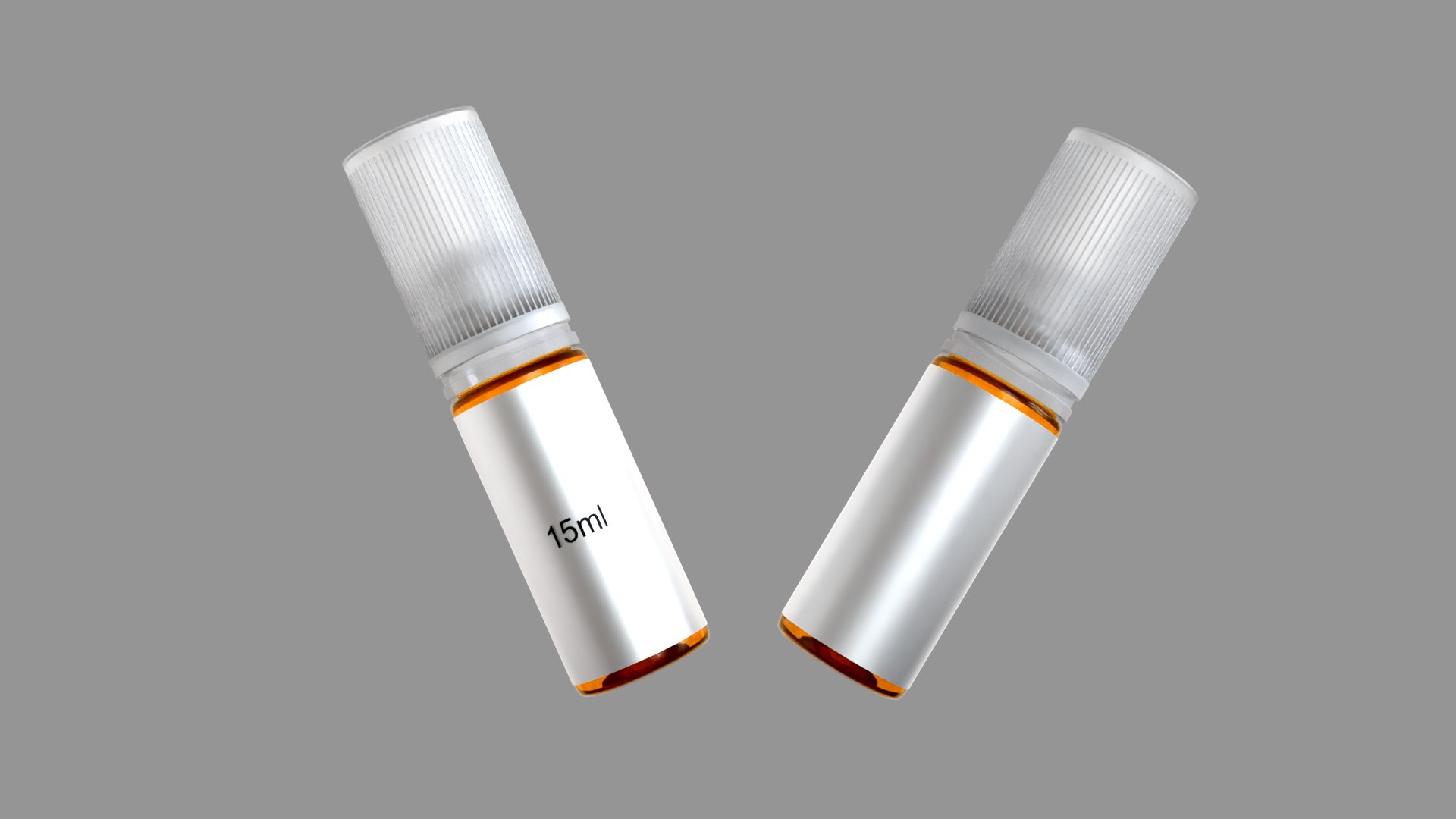Liquid Bottle 15ml Transparent 3D - TurboSquid 2246774