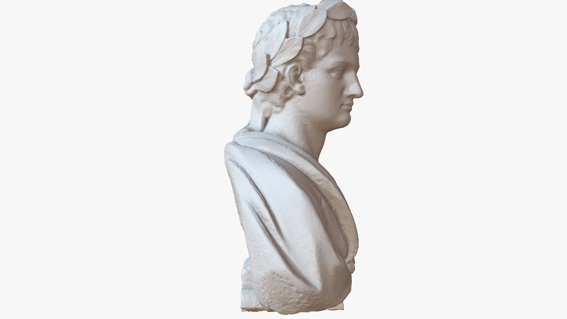 3D Man Bust 1m Raw - TurboSquid 1188449