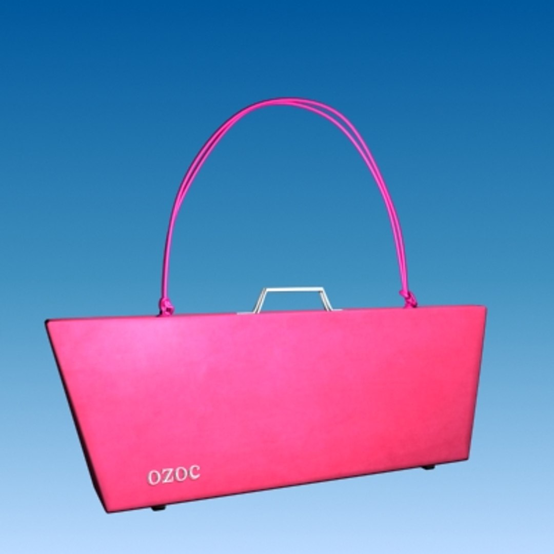 Fashion Designer Bag - 3d Model