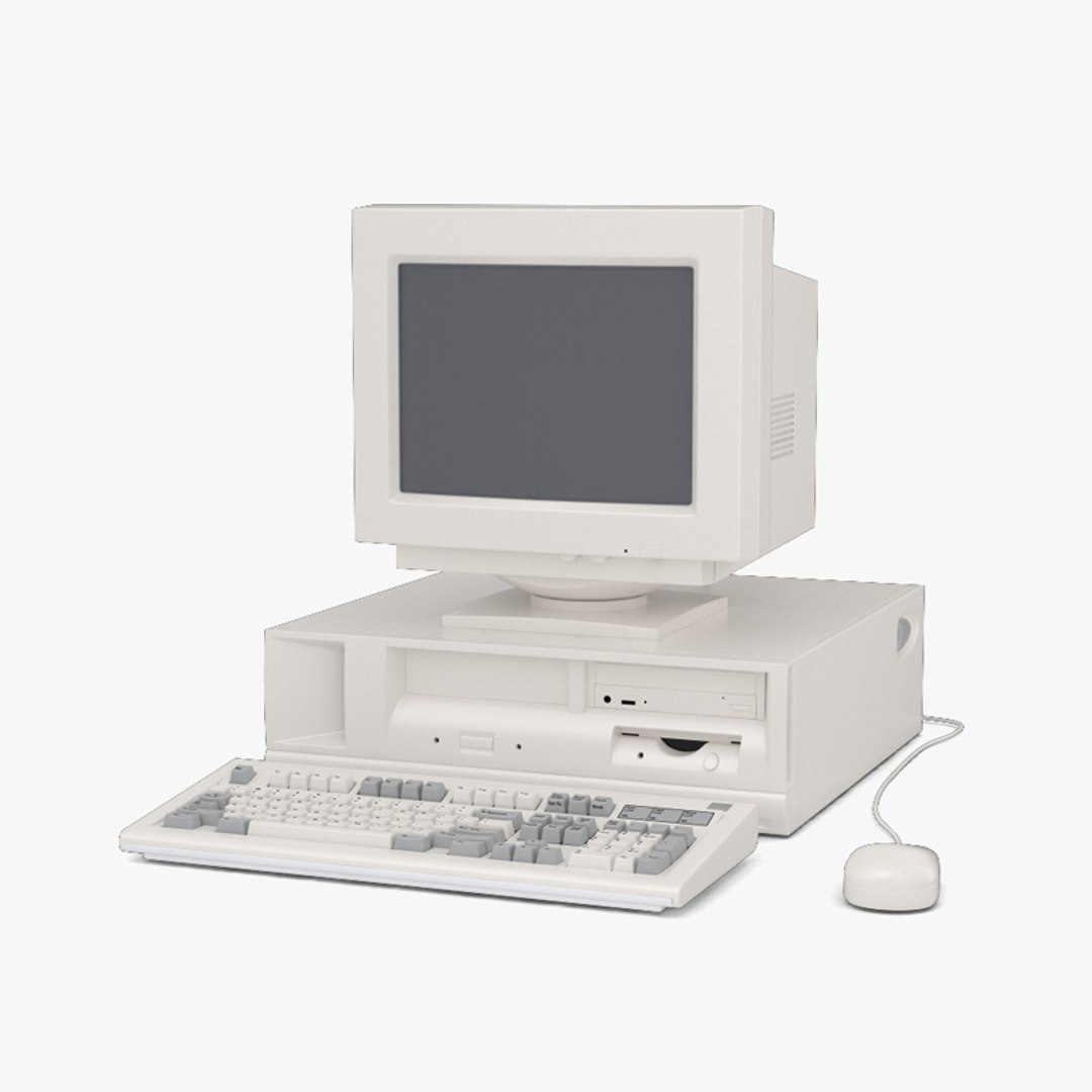 modelo 3d PC antiguo genérico - TurboSquid 1658996