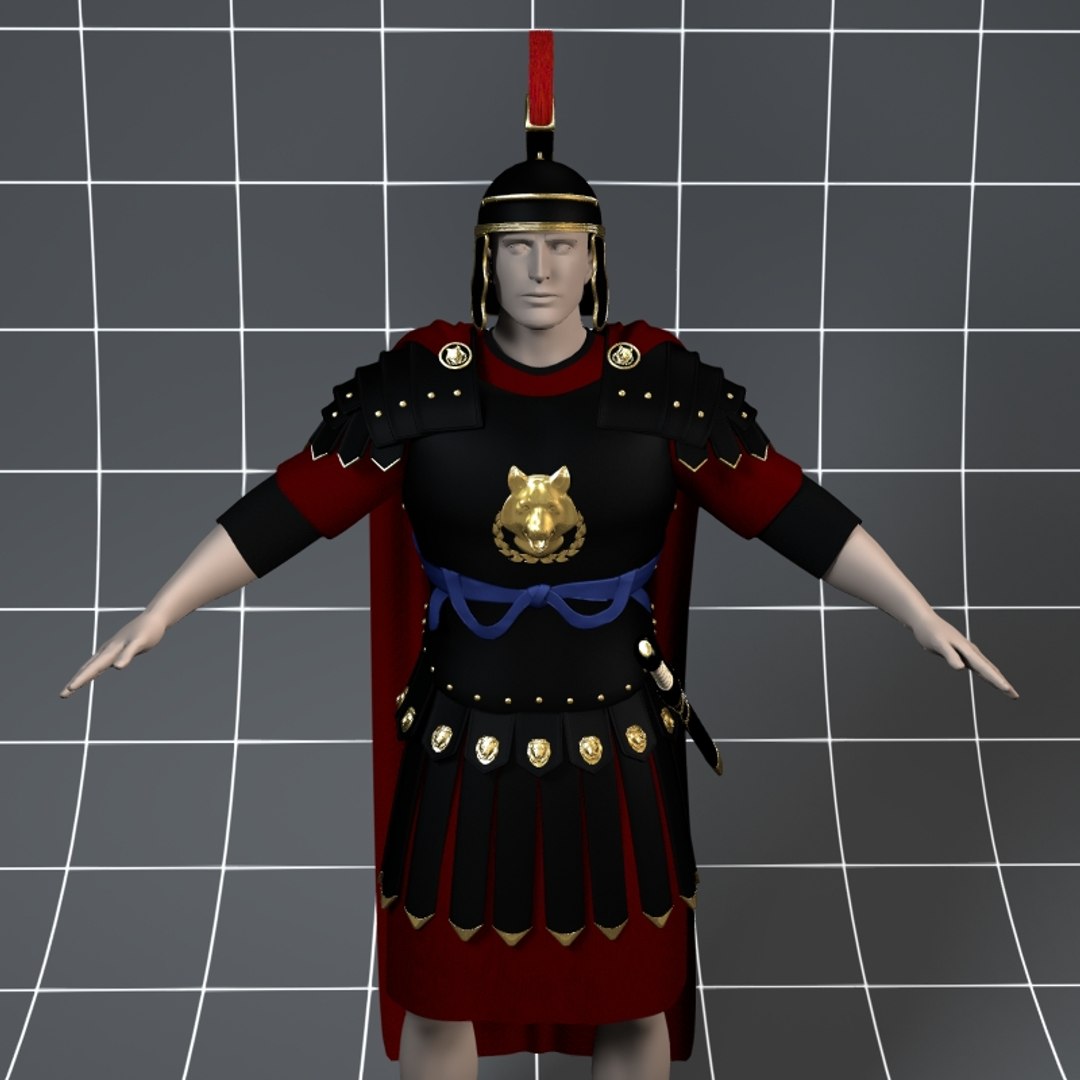 3d Roman Armor