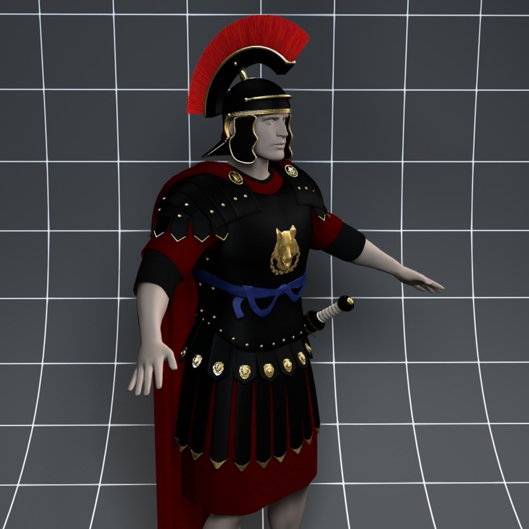 3d Roman Armor