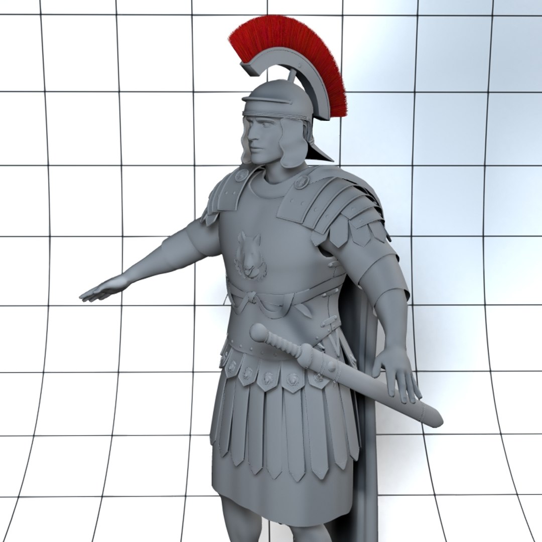 3d Roman Armor
