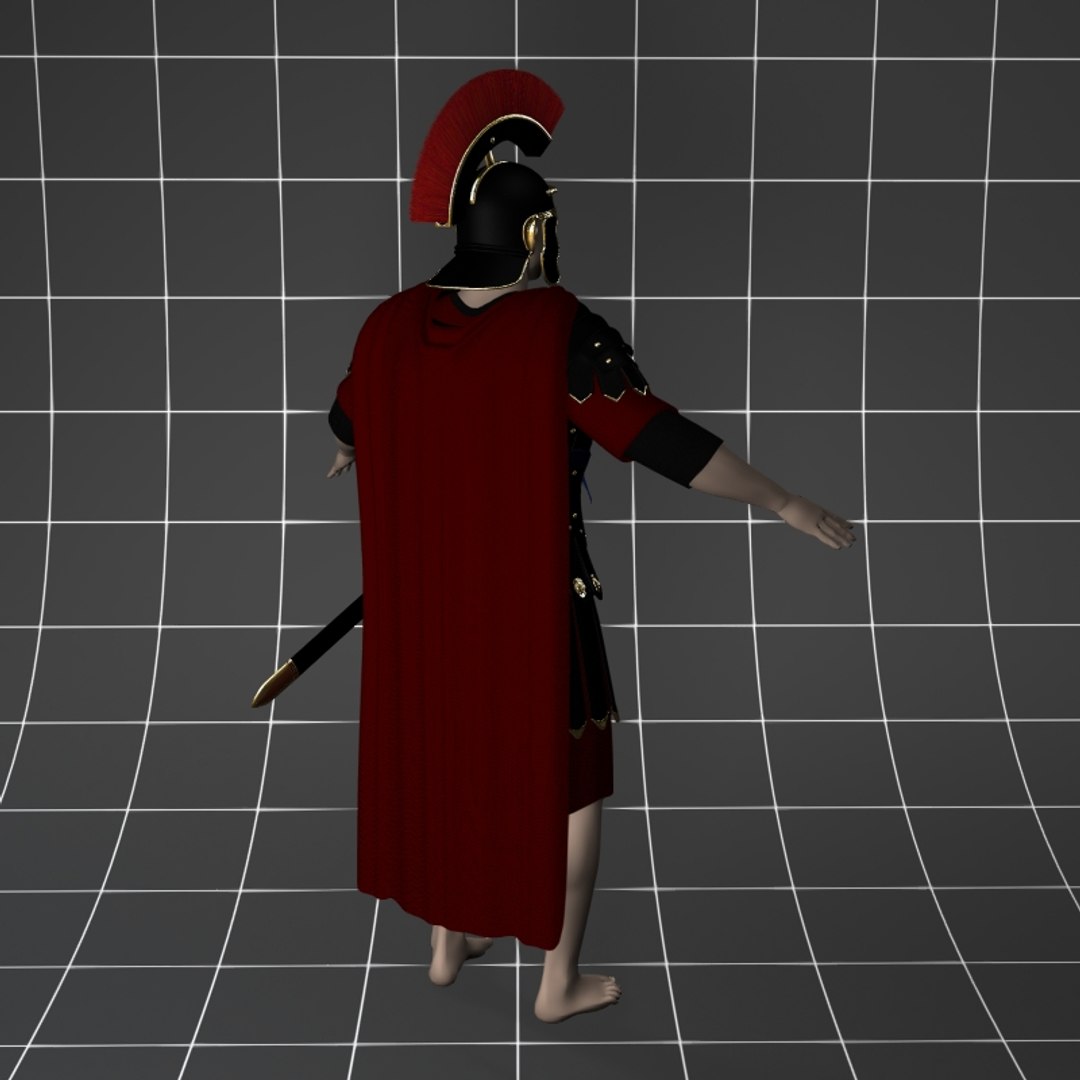 3d Roman Armor