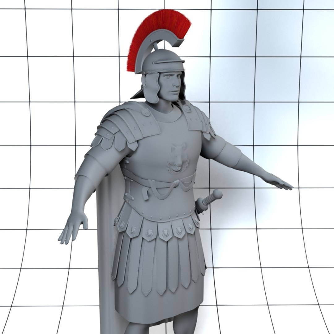 3d Roman Armor