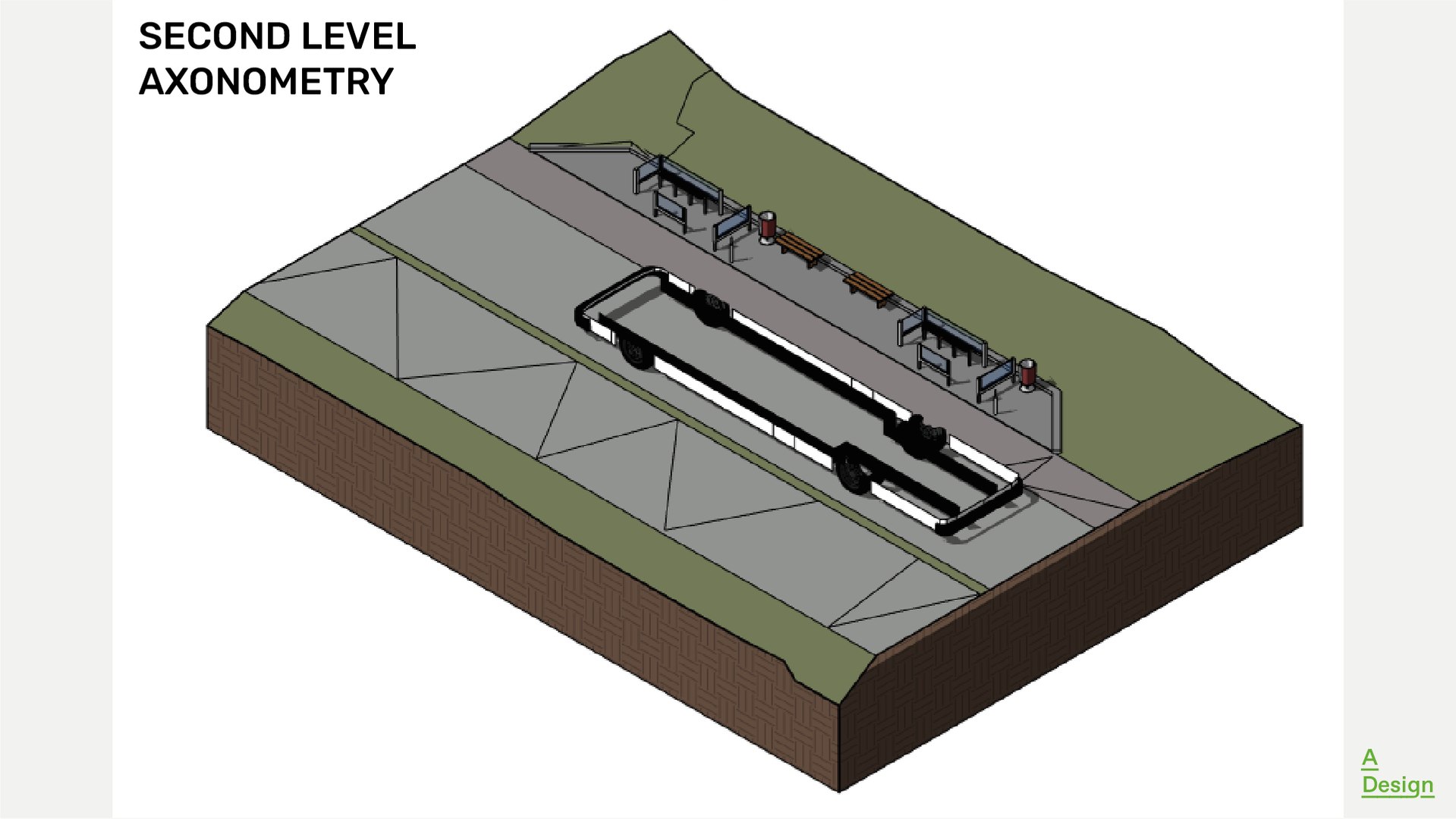 3D Bus Stop - Revit Model Model - TurboSquid 2018303
