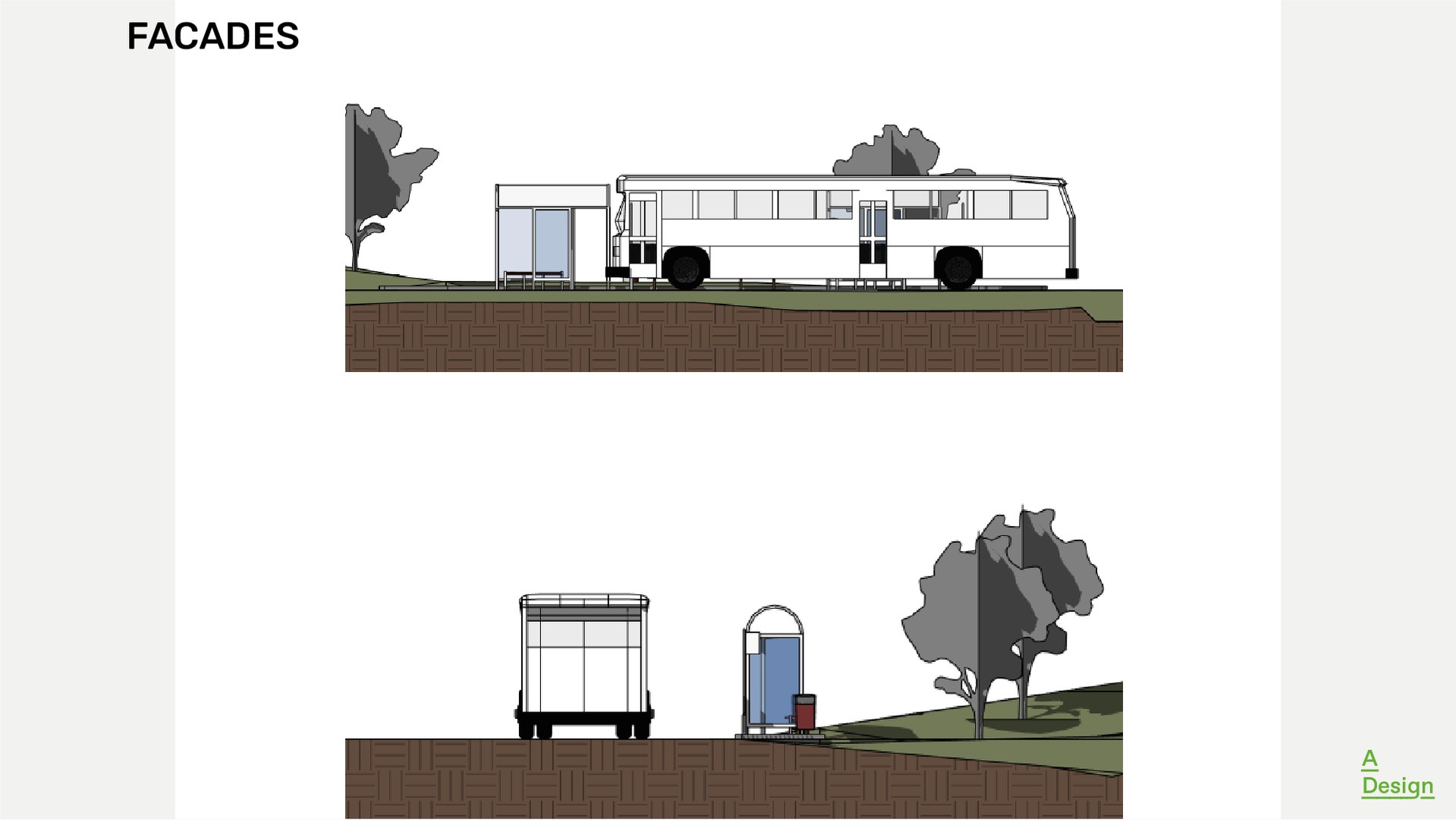 3D Bus Stop - Revit Model Model - TurboSquid 2018303