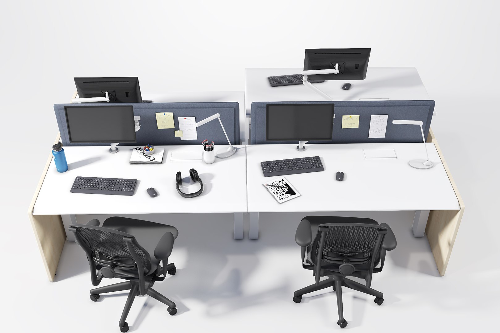 Workstation Renew Link Celle 3D Model - TurboSquid 1359959