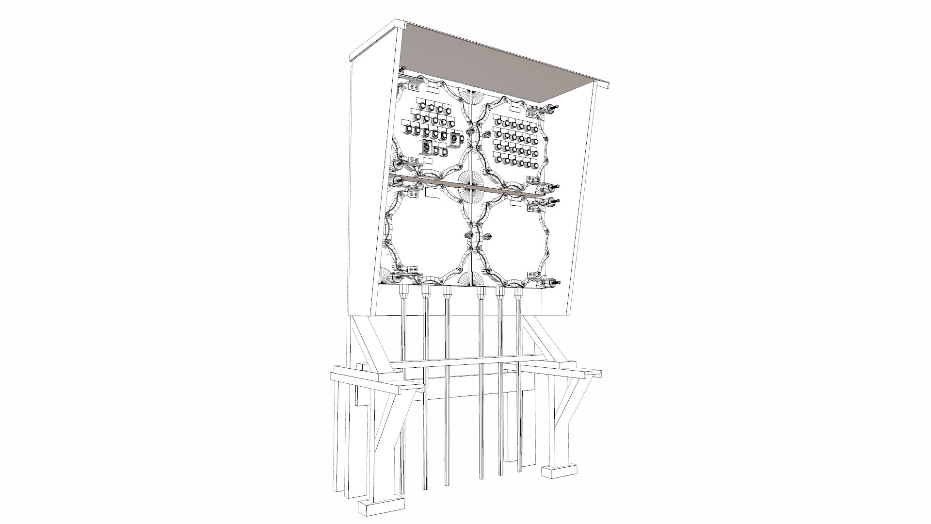 3D Control Panel - TurboSquid 2341730