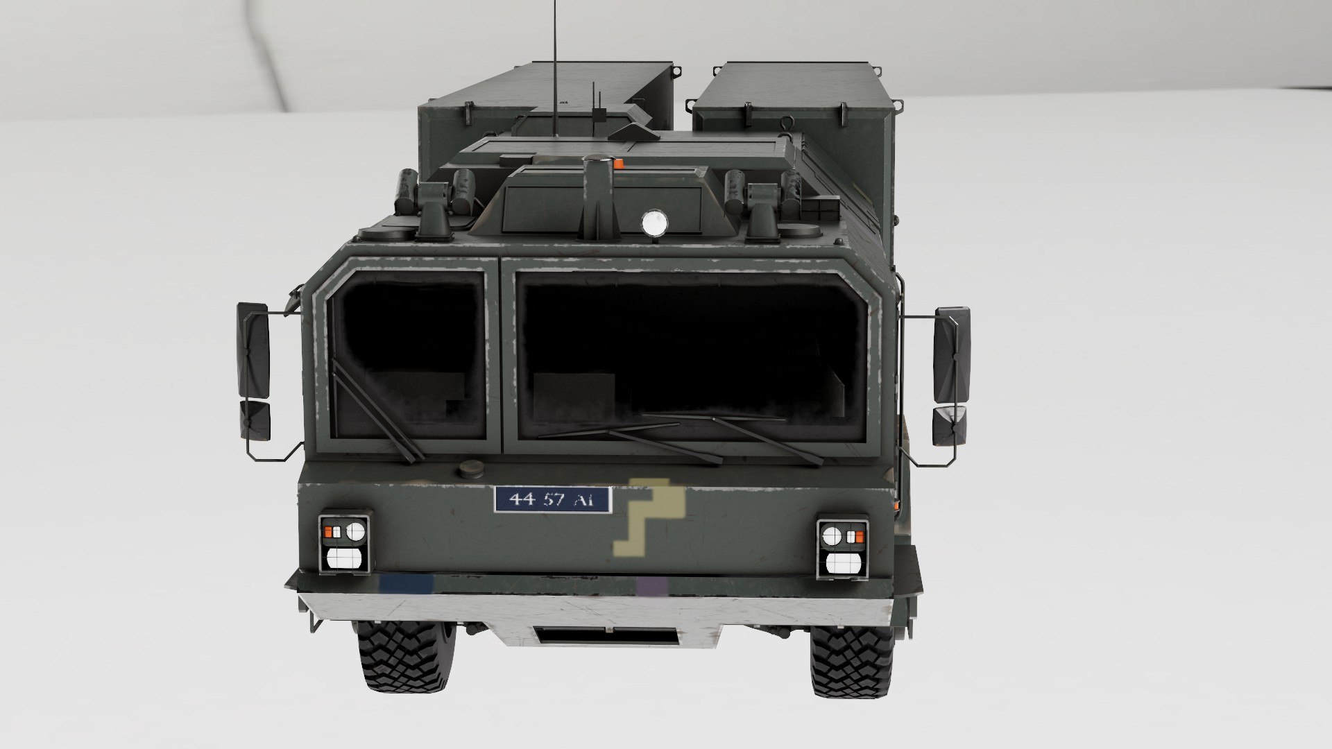 3D Ukraine Sapsan Hrim 2 Missile System Model - TurboSquid 2441795