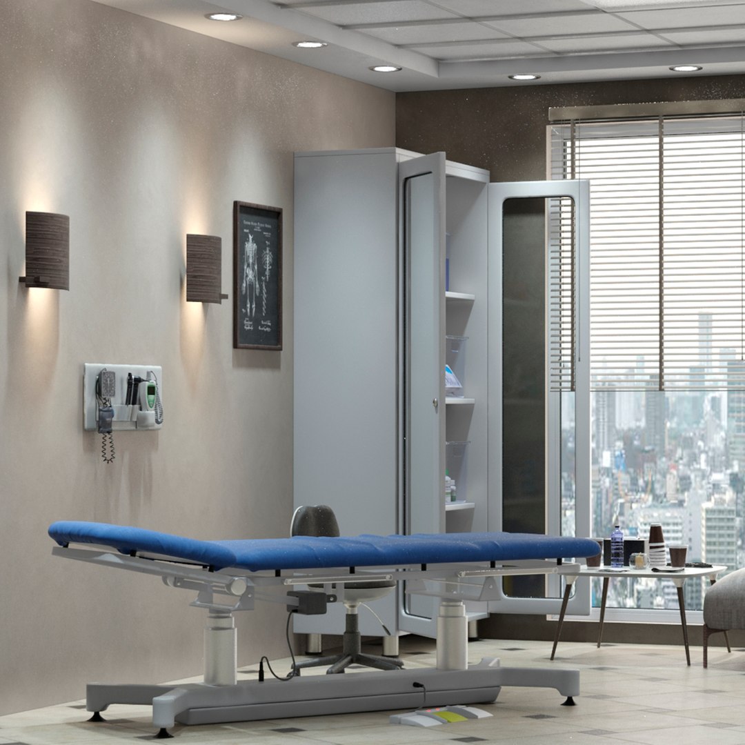 3D Exam Room - TurboSquid 1634121