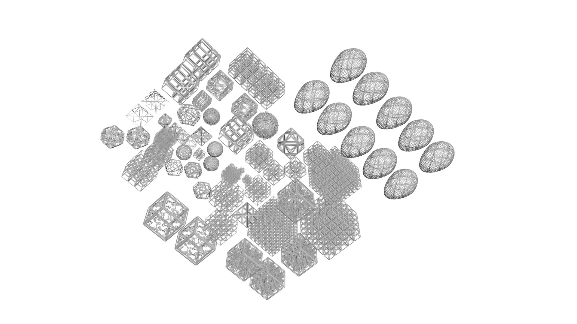 3D Different Type of Cubiks Cube Collection model - TurboSquid 1786312