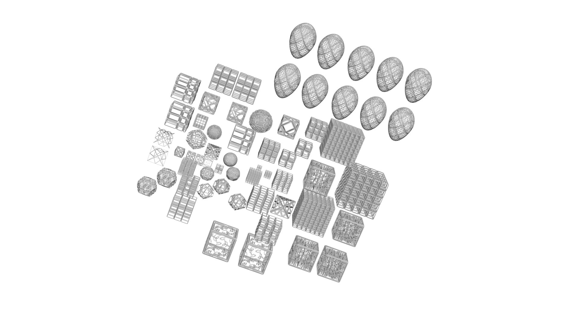 3D Different Type of Cubiks Cube Collection model - TurboSquid 1786312