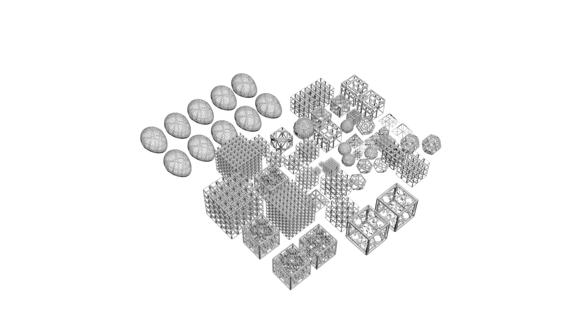 3D Different Type of Cubiks Cube Collection model - TurboSquid 1786312