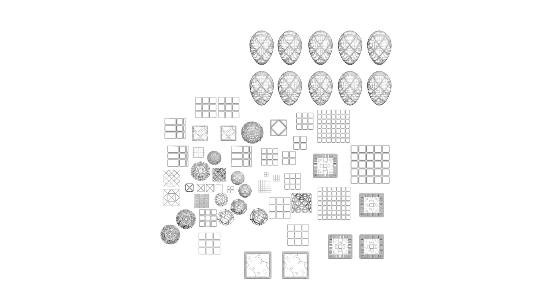 3D Different Type of Cubiks Cube Collection model - TurboSquid 1786312