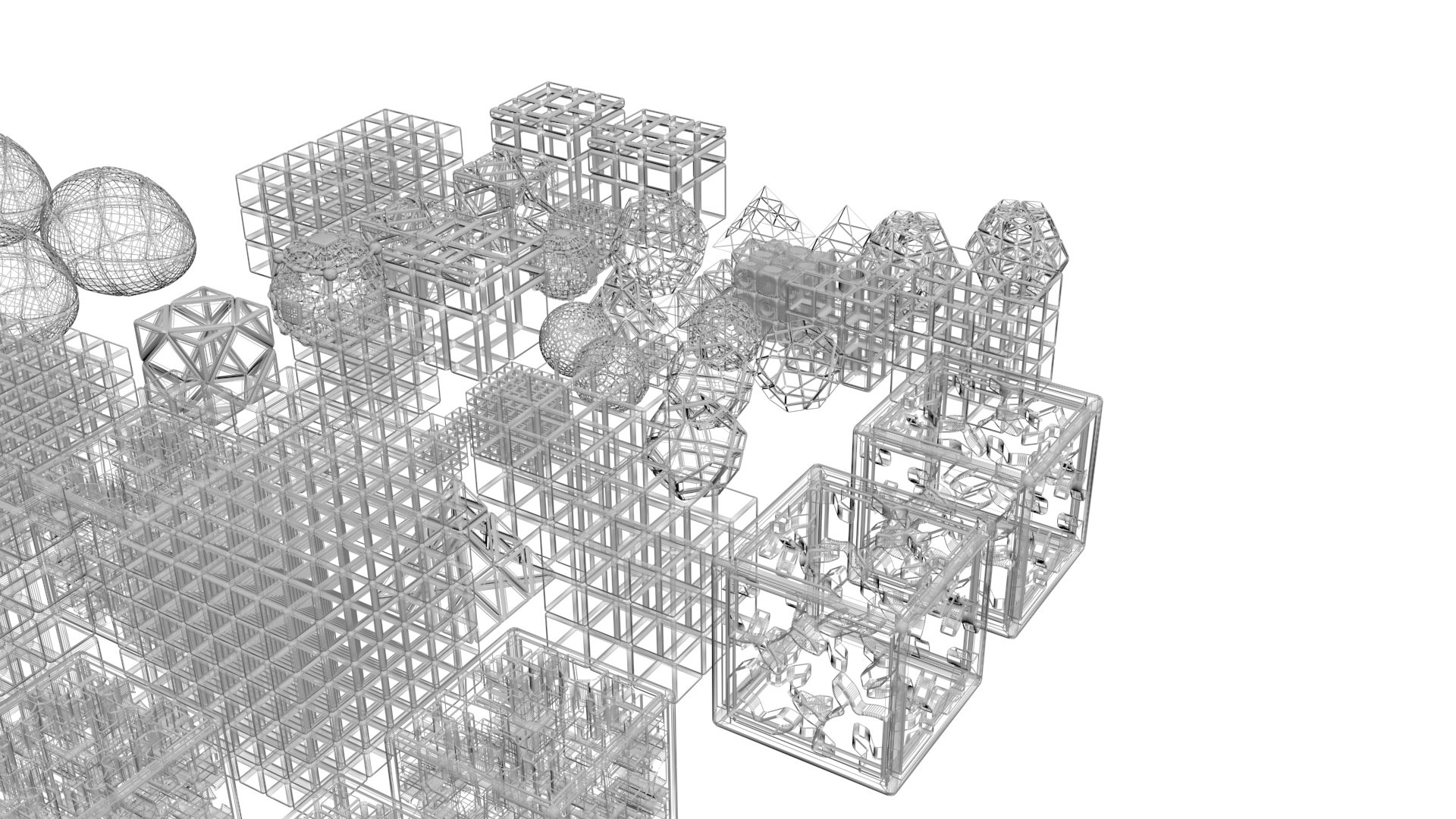 3D Different Type of Cubiks Cube Collection model - TurboSquid 1786312