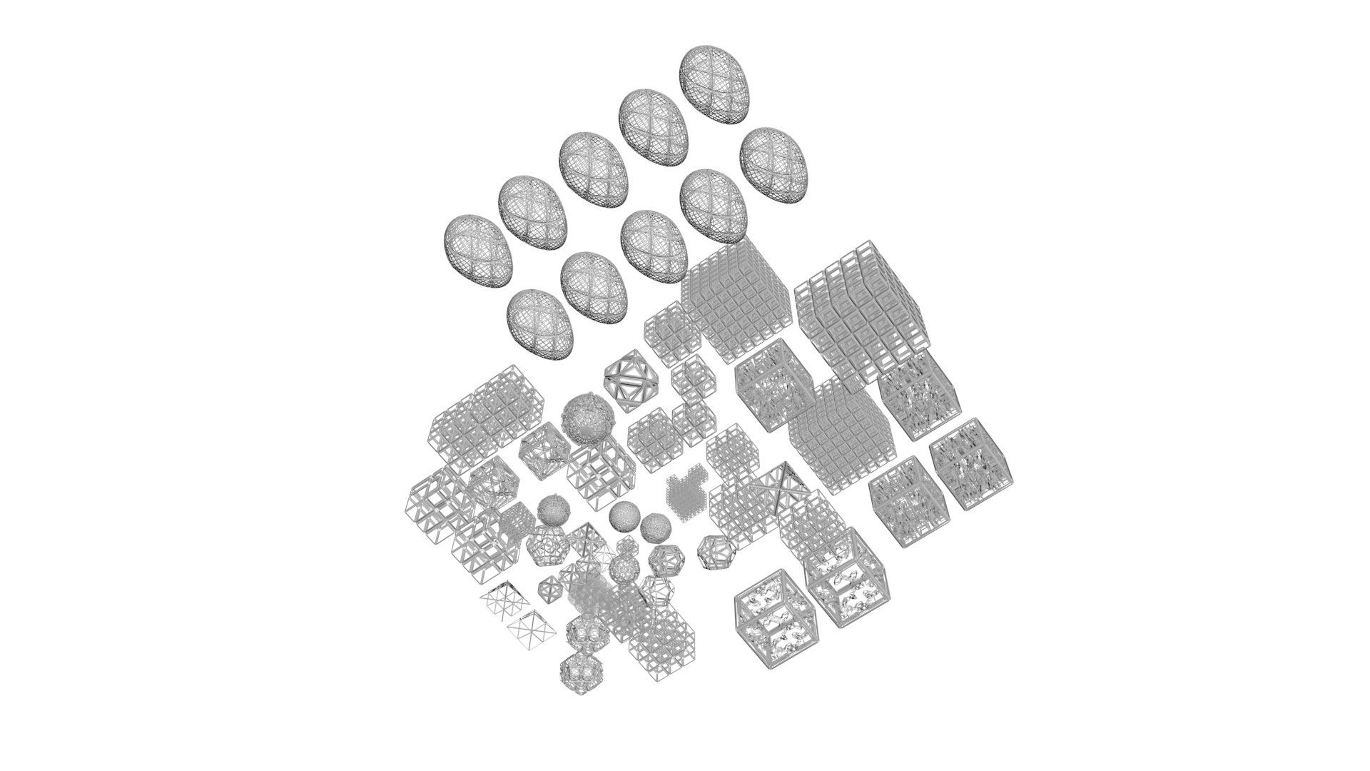 3D Different Type of Cubiks Cube Collection model - TurboSquid 1786312