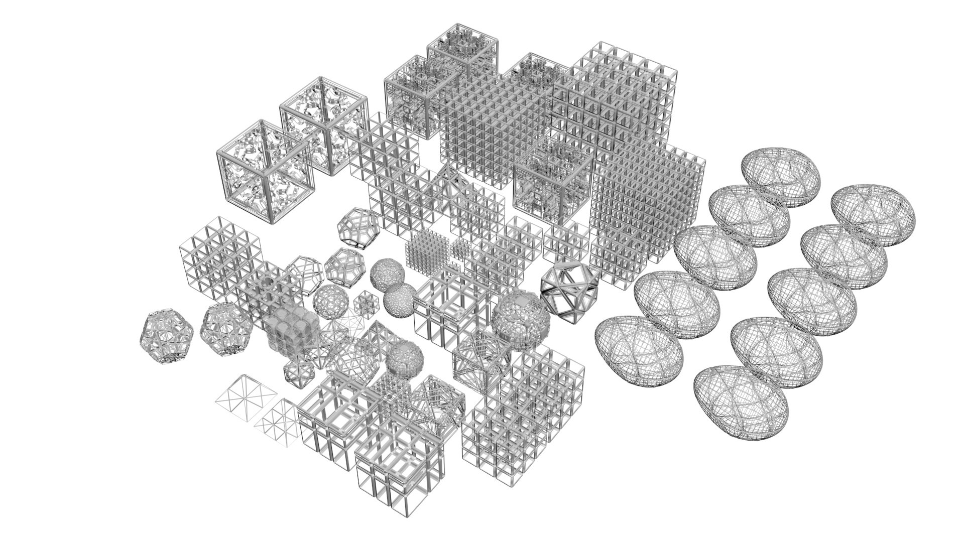 3D Different Type of Cubiks Cube Collection model - TurboSquid 1786312