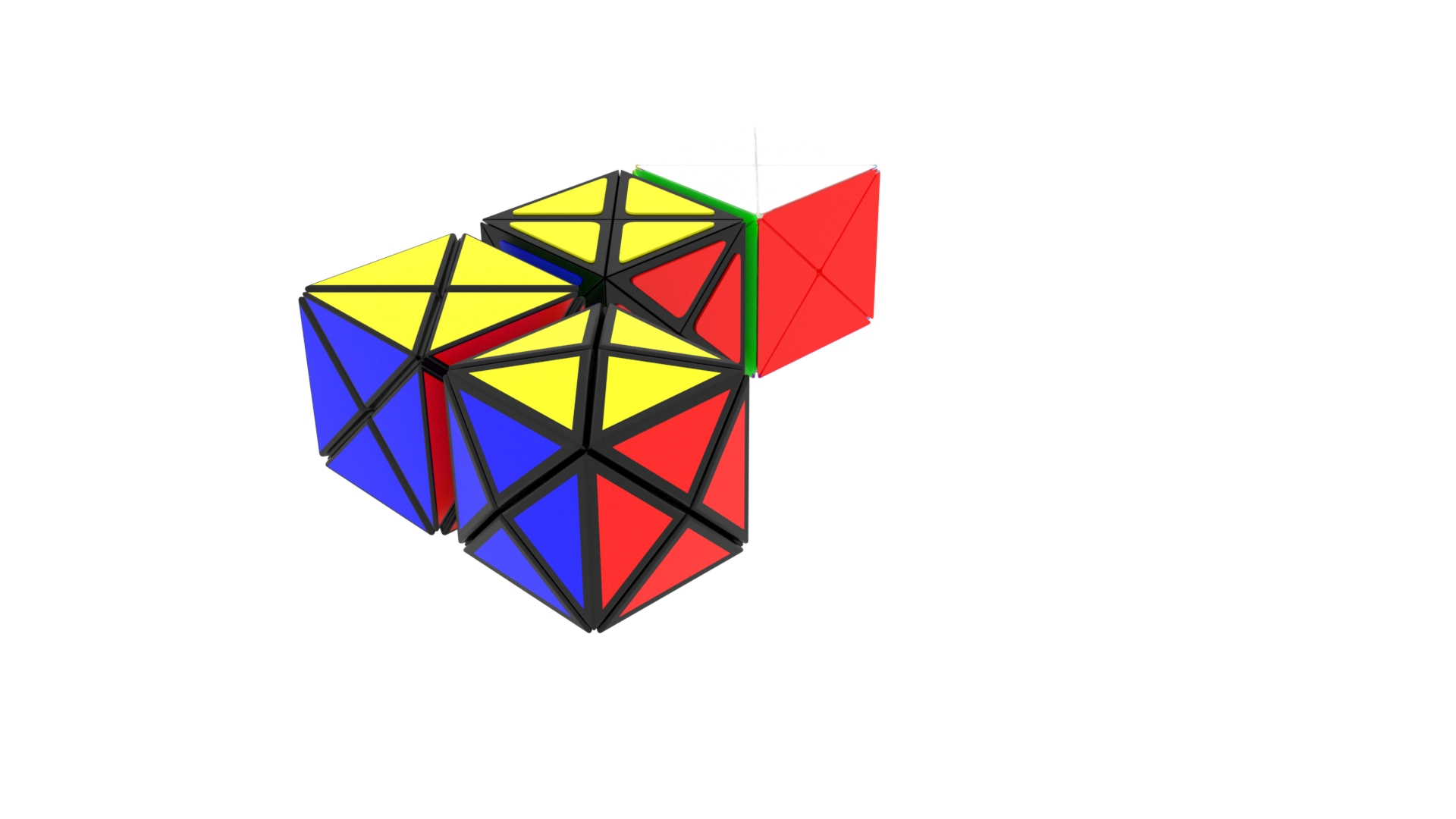 3D Different Type of Cubiks Cube Collection model - TurboSquid 1786312