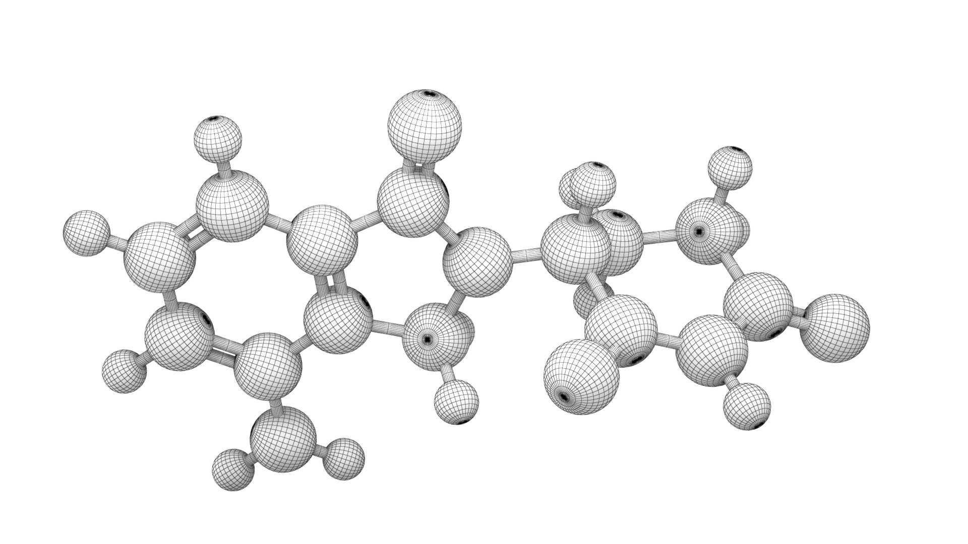 Lenalidomide - C13H13N3O3 Molecular Structure Model - TurboSquid 1743360