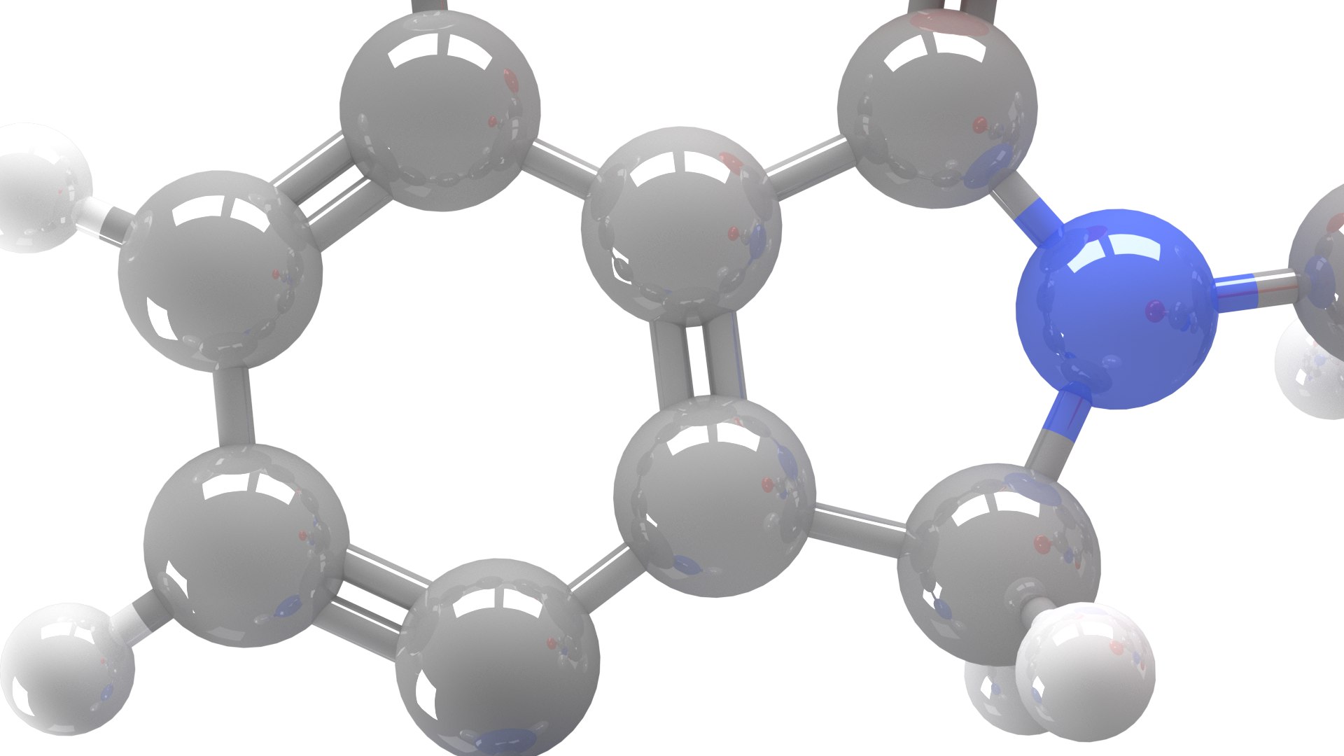 Lenalidomide - C13H13N3O3 Molecular Structure Model - TurboSquid 1743360