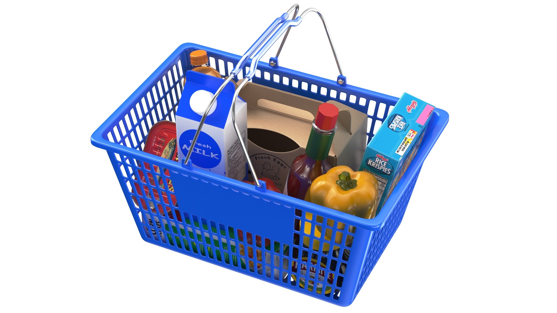 Full Detailed Shopping Carts Collection model - TurboSquid 2053111