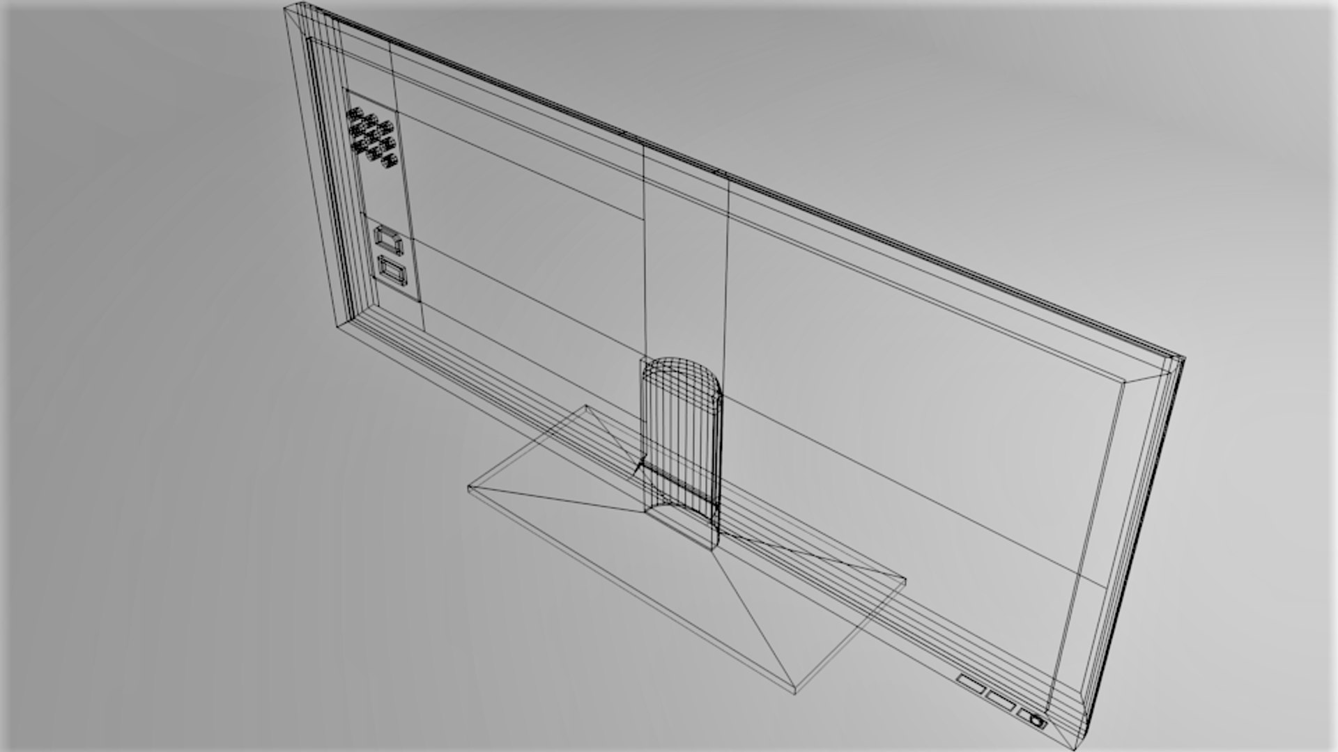 3D Flat Panel Display 52 Model - TurboSquid 1586123