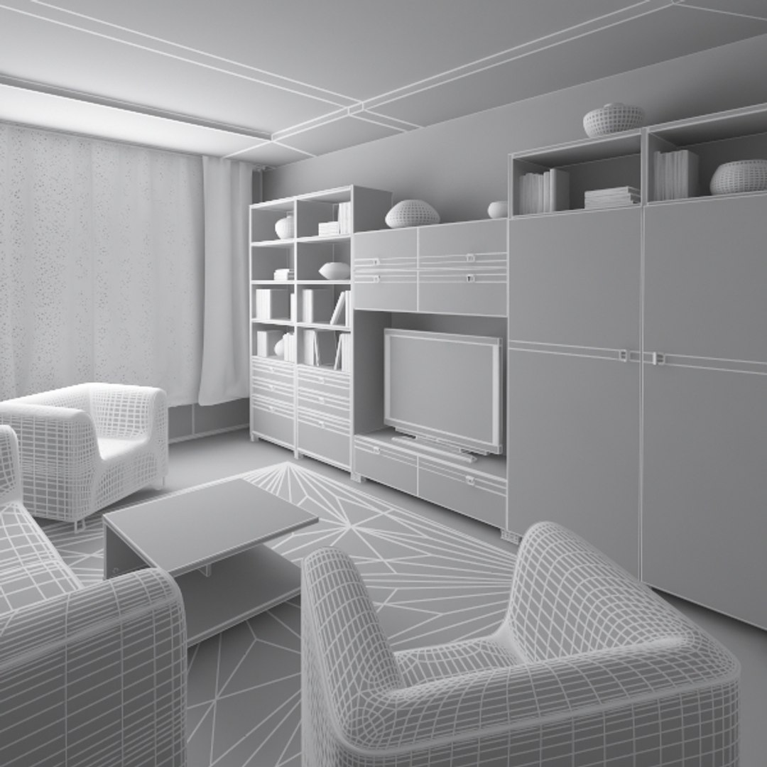 interior scene model