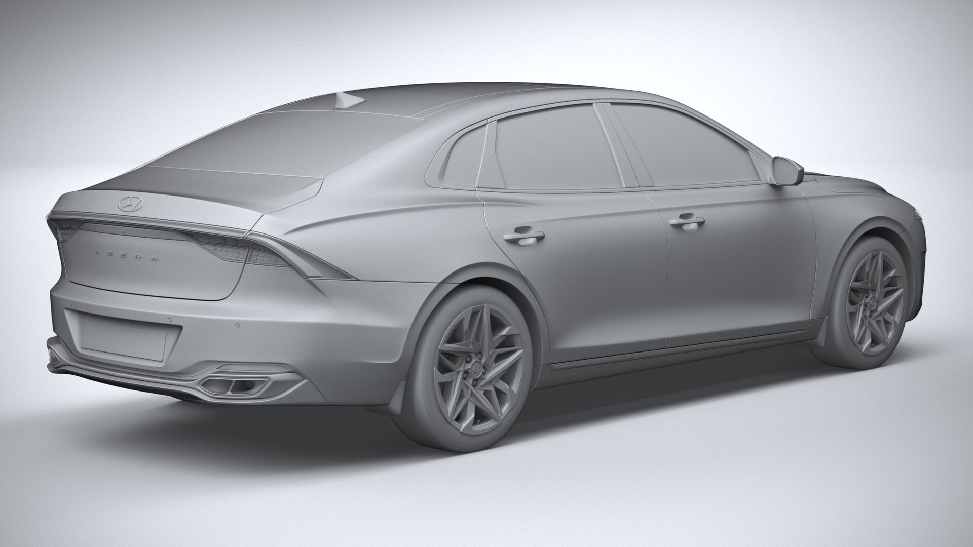 Hyundai Azera 2023 Model - TurboSquid 2016149
