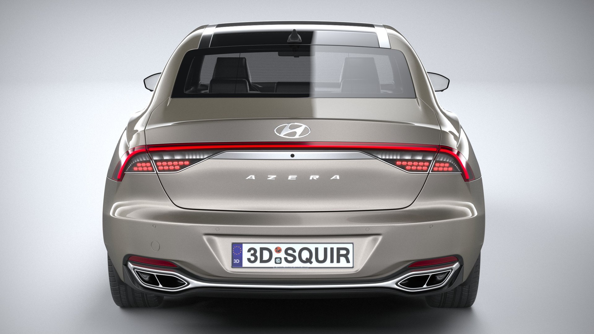 Hyundai Azera 2023 Model - TurboSquid 2016149