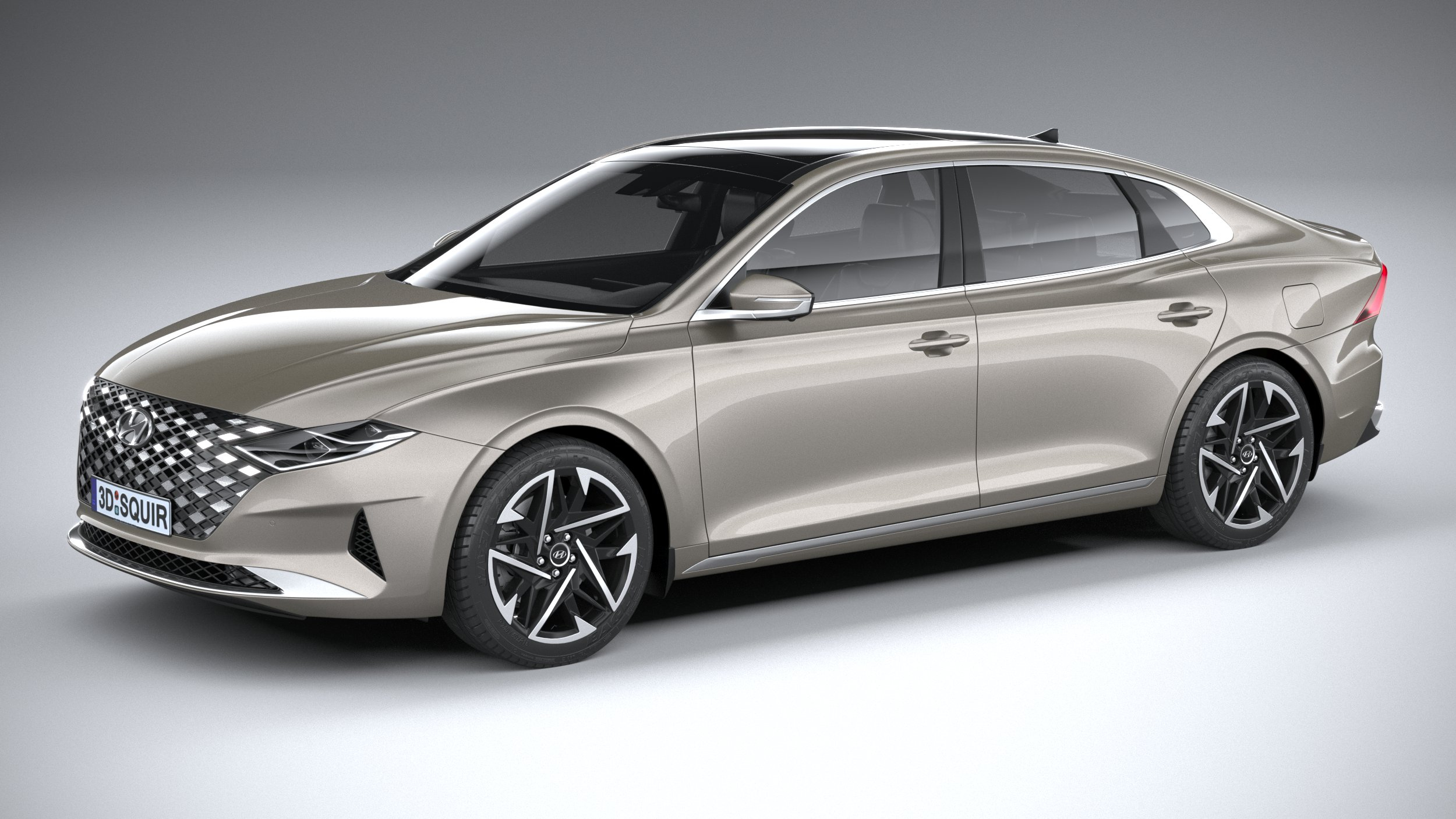 Hyundai Azera 2023 3D 모델 - TurboSquid 2016149