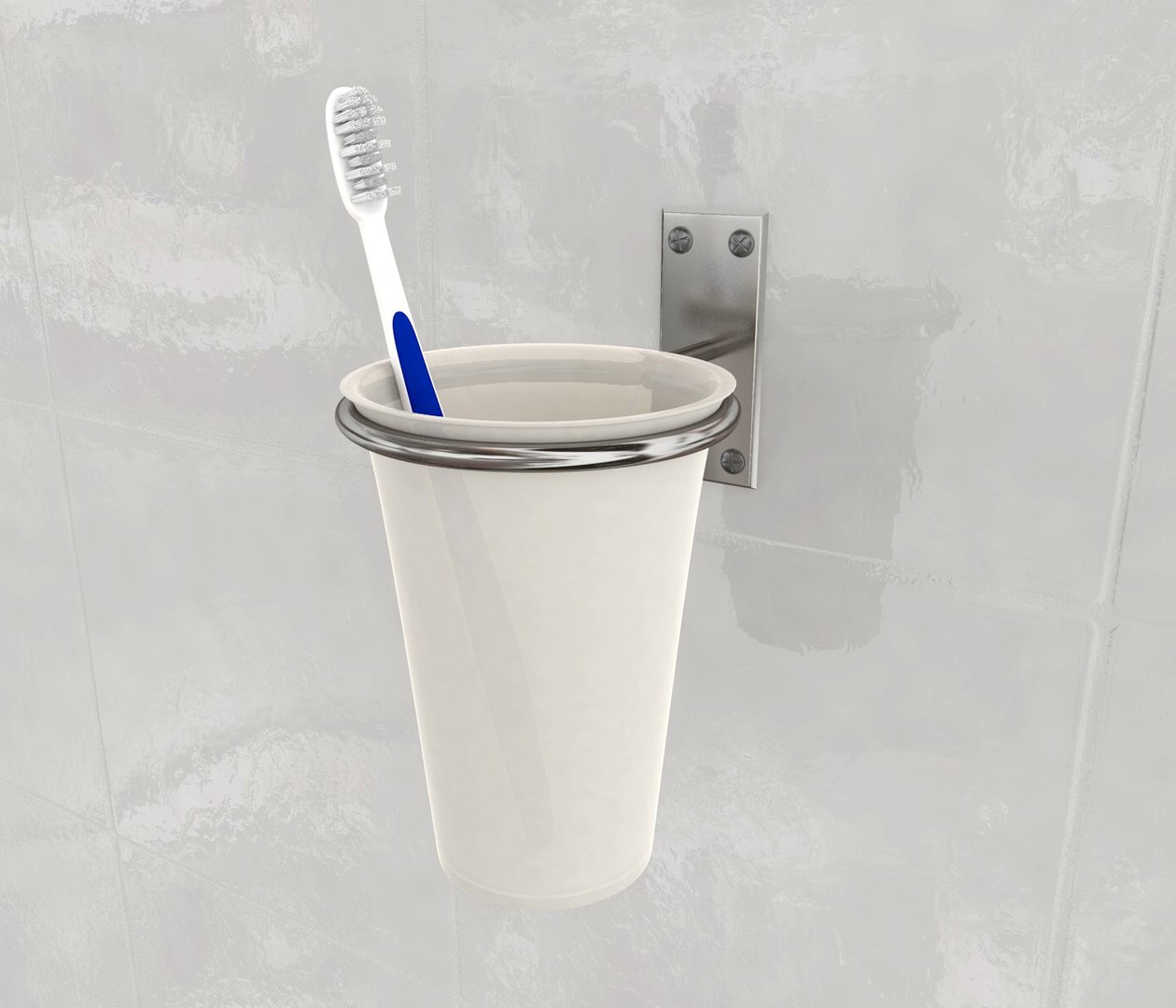 Bathroom Flow-type Heater 3d Model