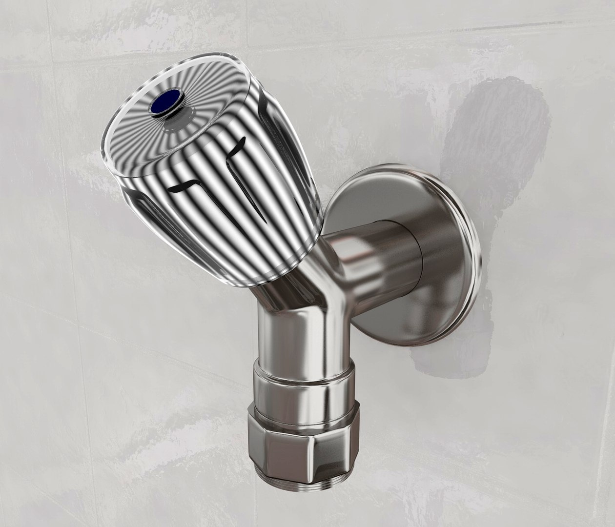 Bathroom Flow-type Heater 3d Model