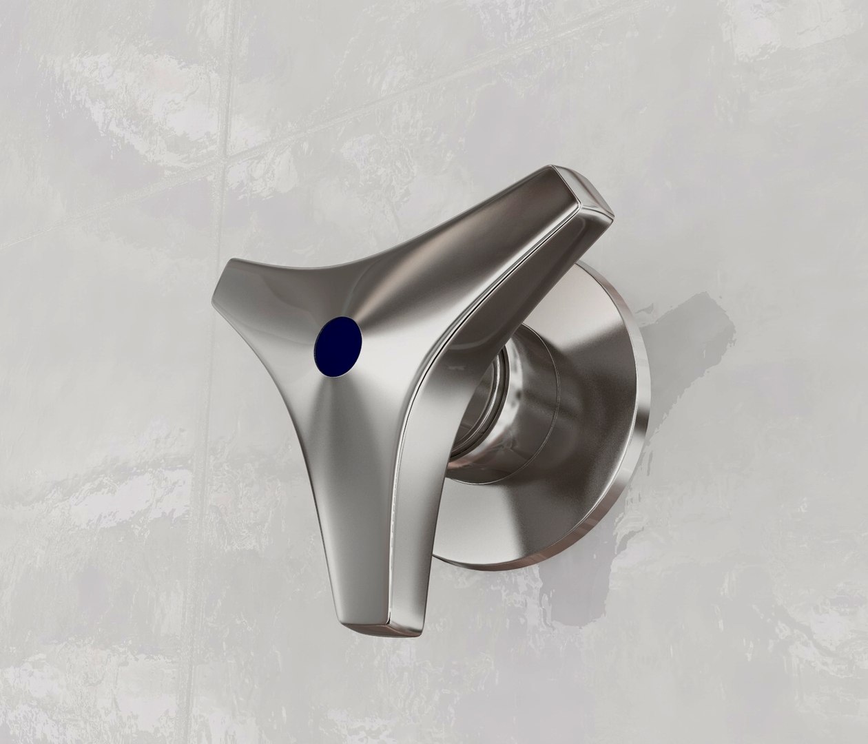 Bathroom Flow-type Heater 3d Model