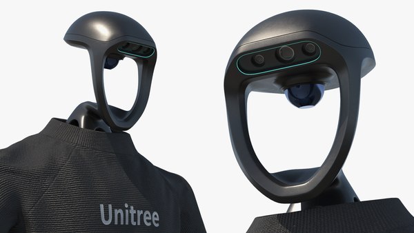 modelo 3d Robot humanoide Unitree con manos diestras manipulado - TurboSquid 2329780