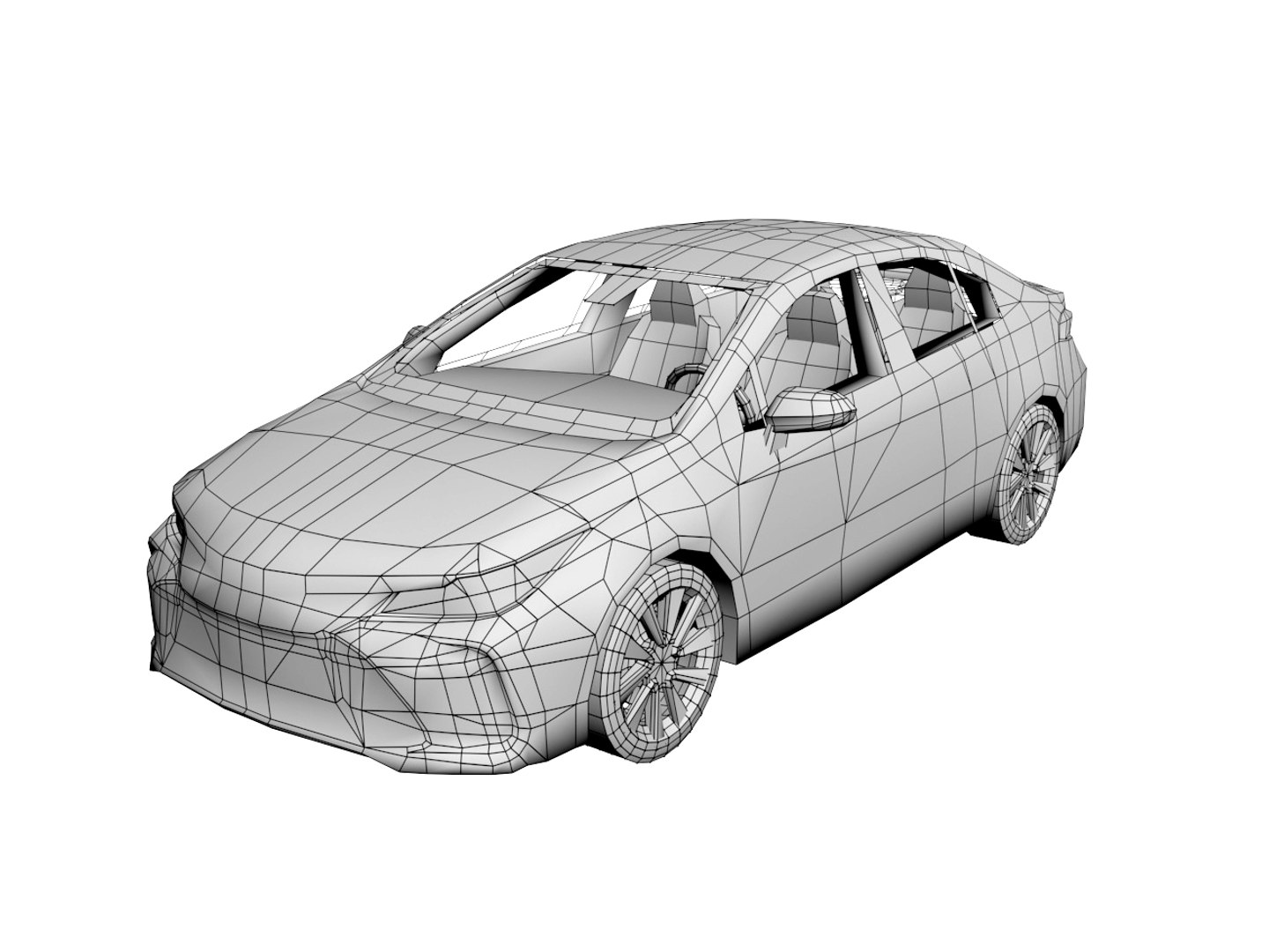 3D Toyota Cab - TurboSquid 1680128