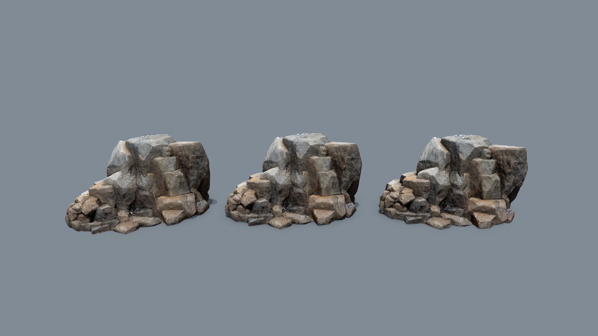 Cliff Rocks 3D Model - TurboSquid 2203773