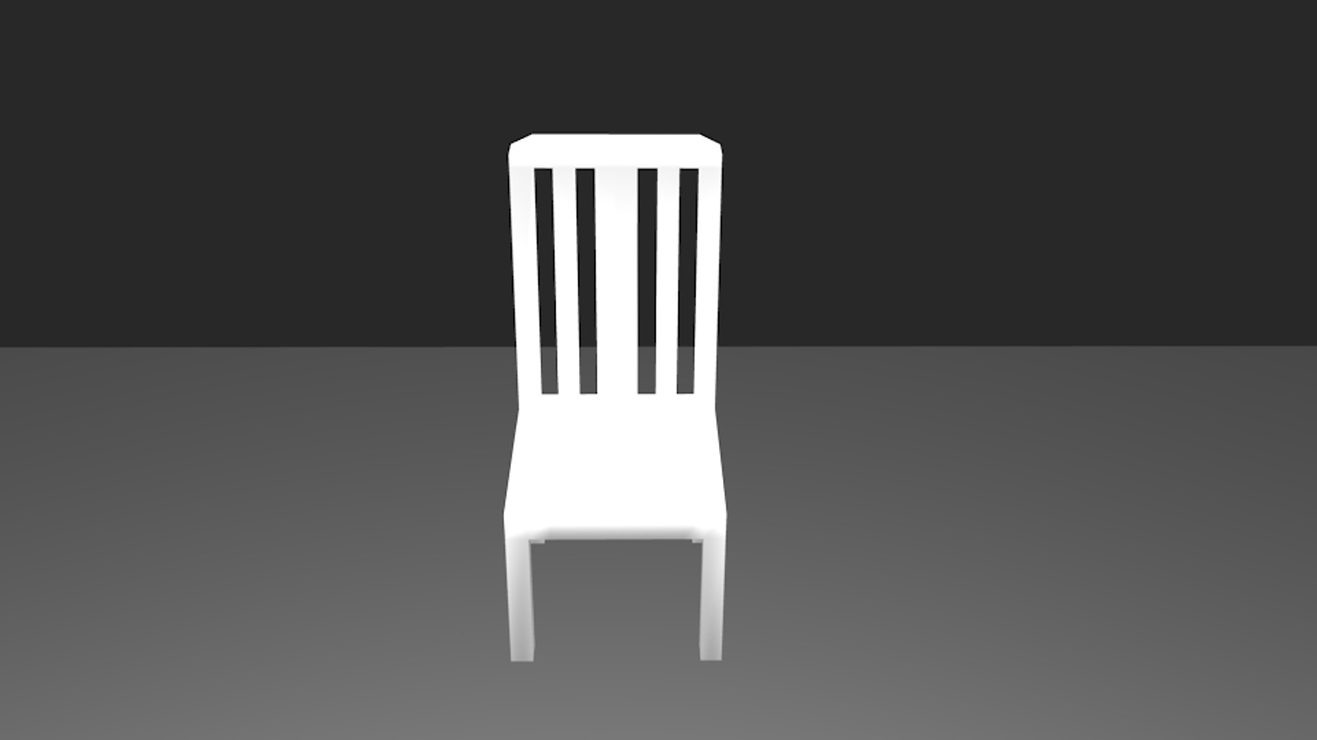 Simple Chair Obj