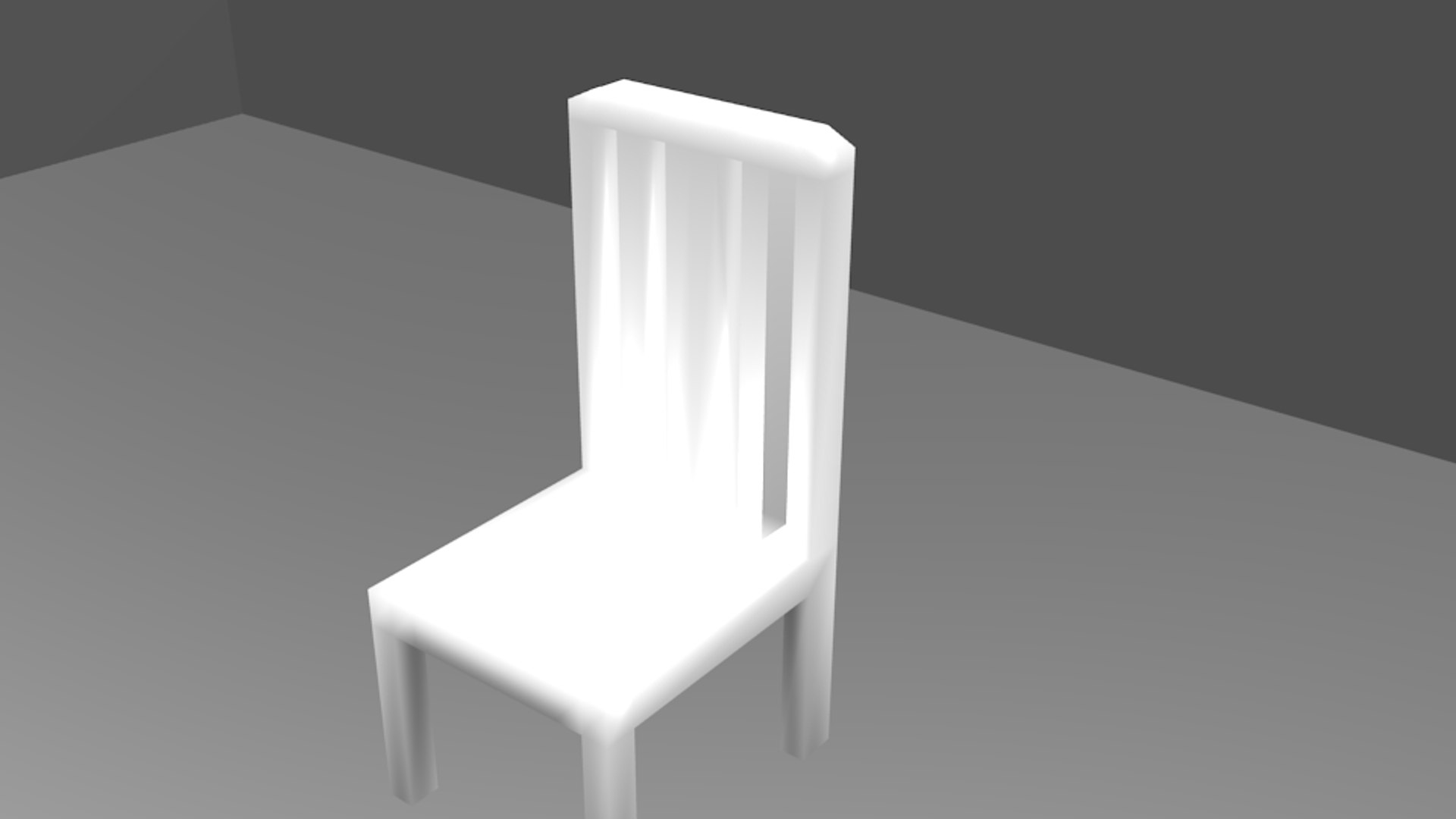 Simple Chair Obj