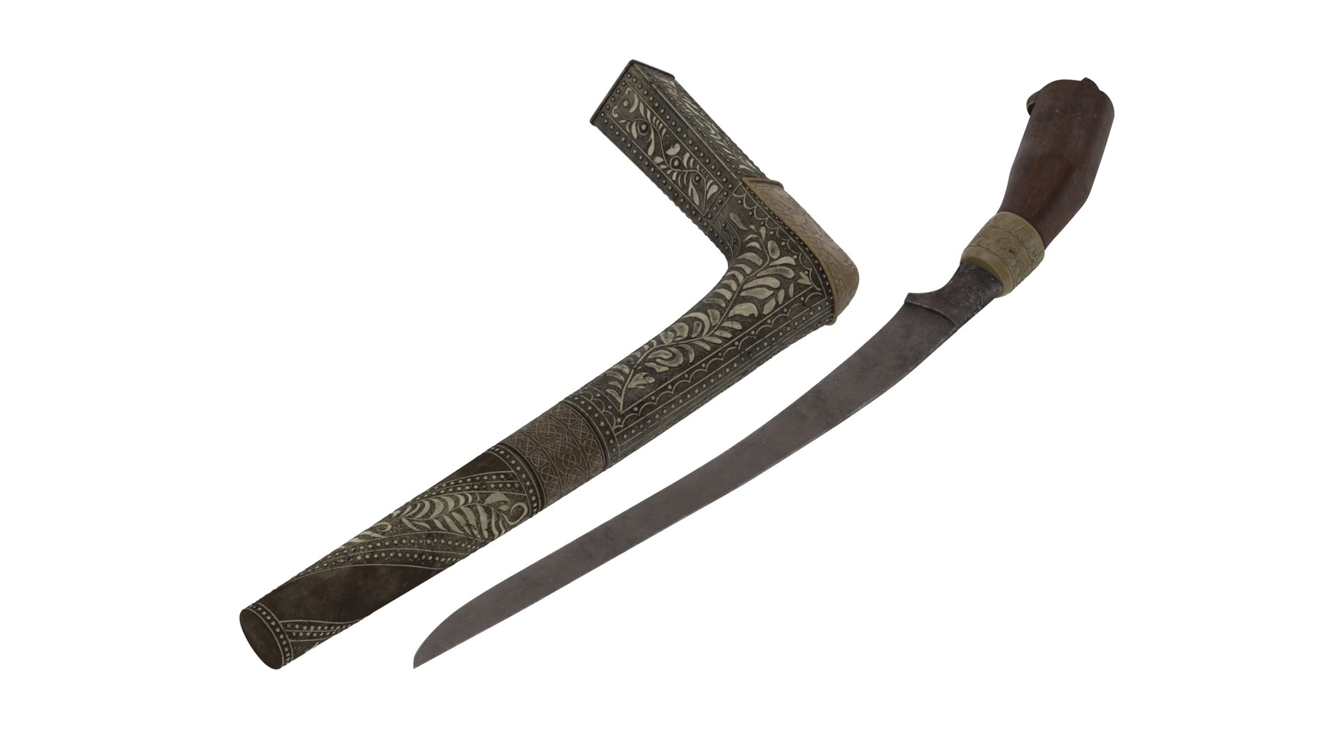 Sewar Dagger 3D Model - TurboSquid 1754704