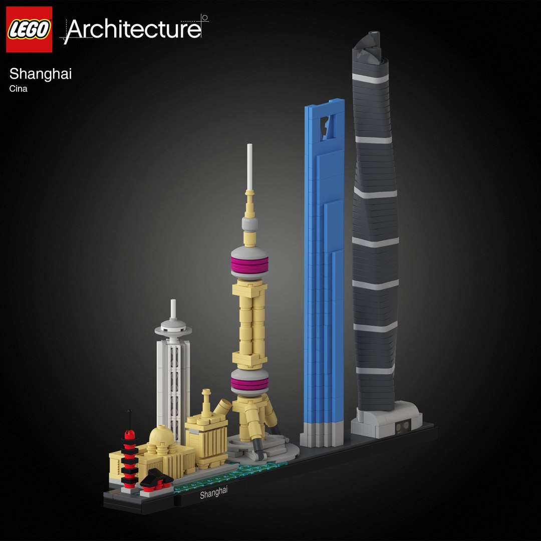 Shanghai 21039 Lego 3D - TurboSquid 1277026