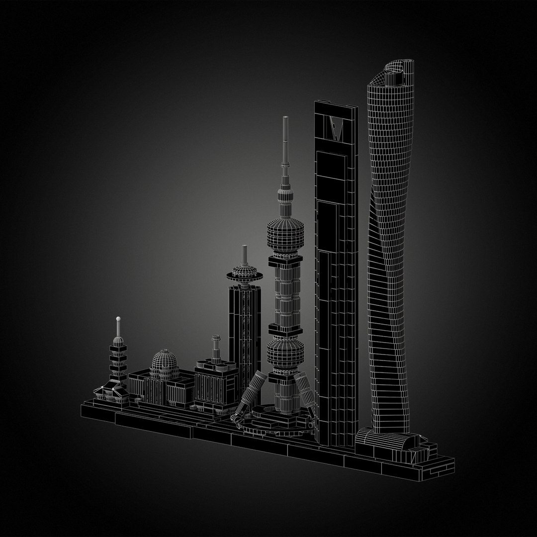 Shanghai 21039 Lego 3D - TurboSquid 1277026