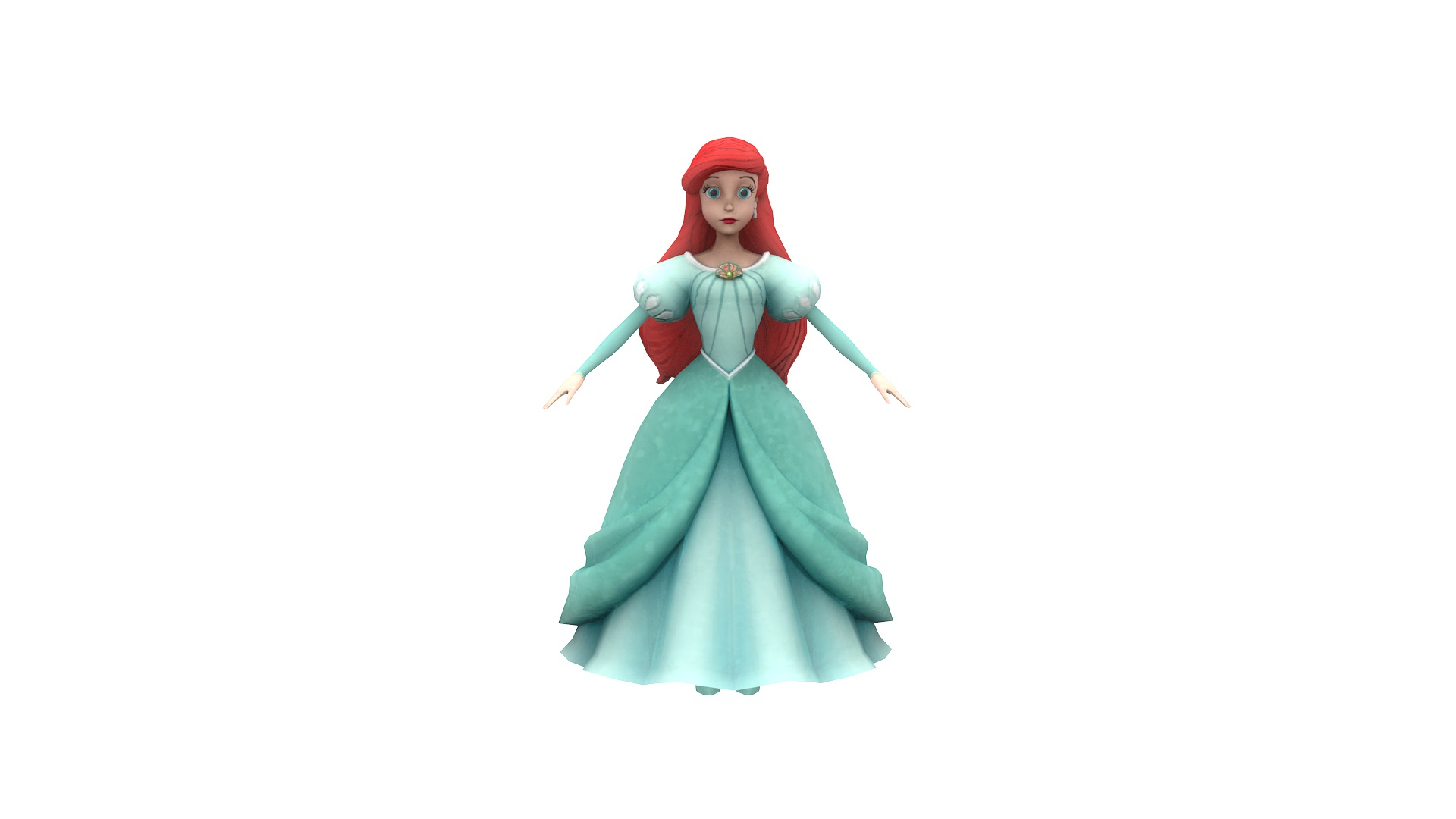 Ariel Princess Model - TurboSquid 2374319