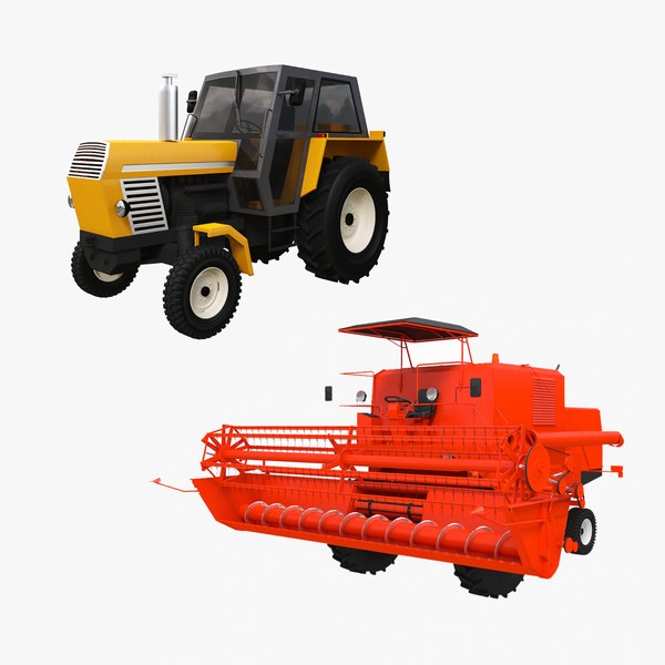 Free 3D Tractor Models | TurboSquid