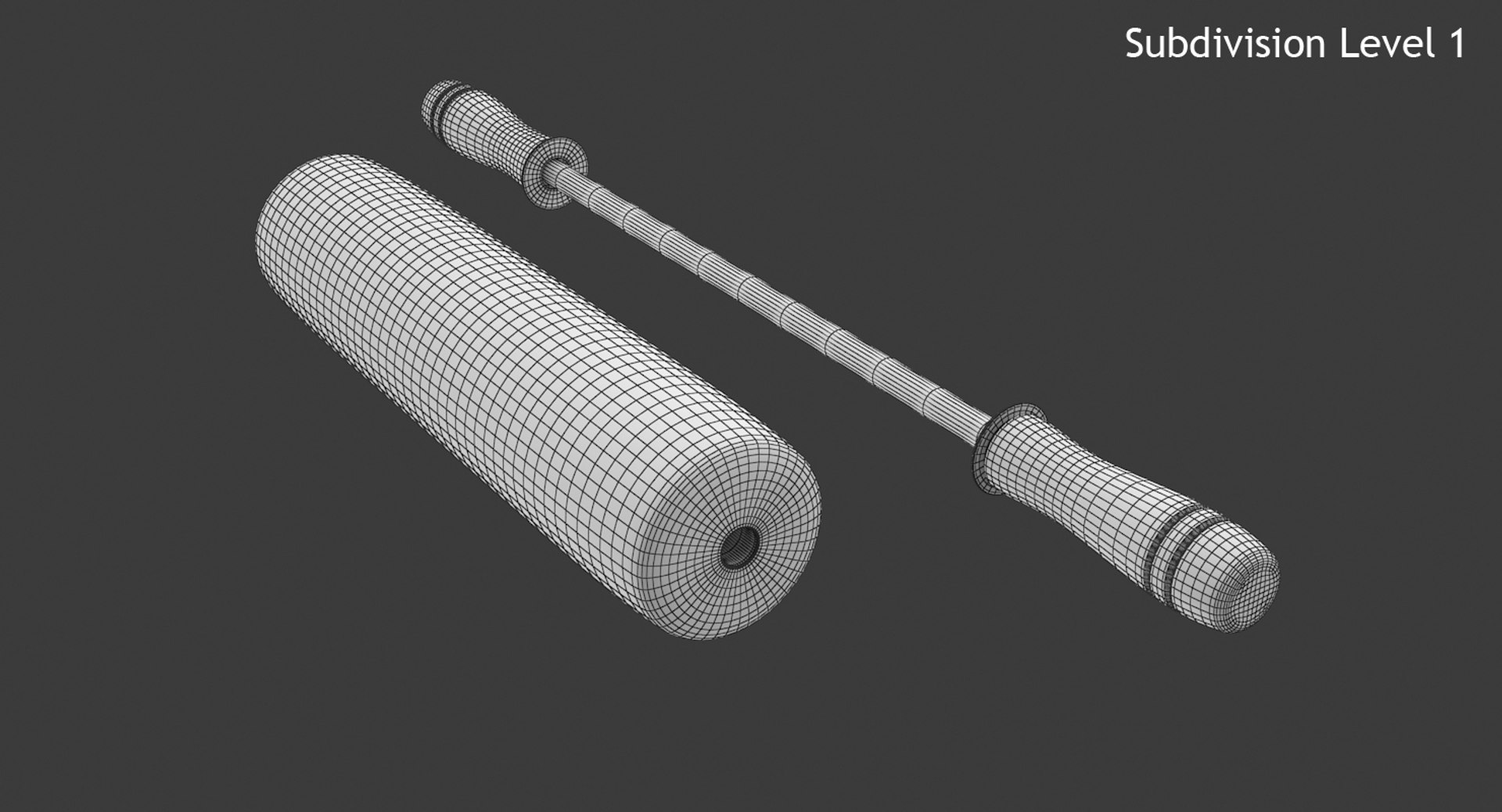 Rolling Pin 3D Model - TurboSquid 1349419