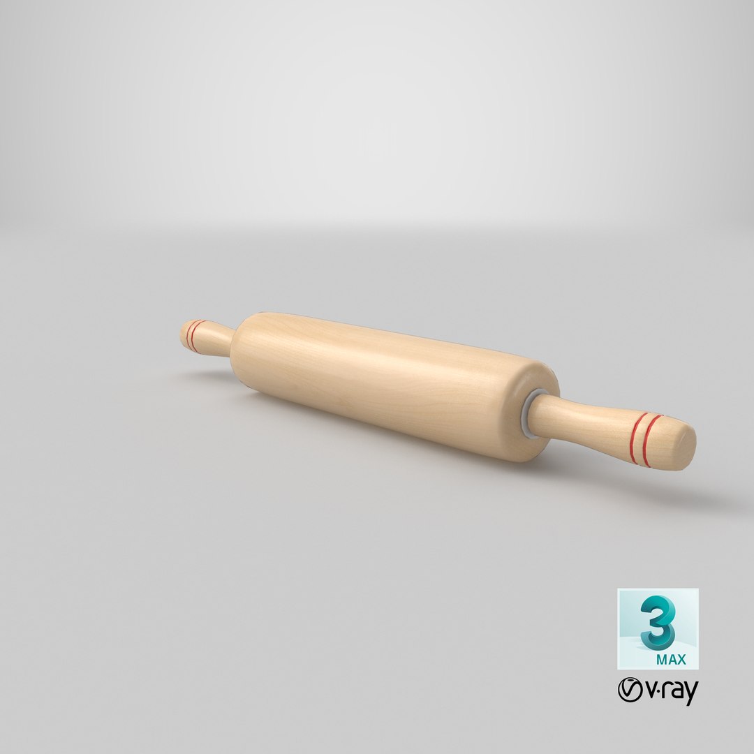 Rolling Pin 3D Model - TurboSquid 1349419