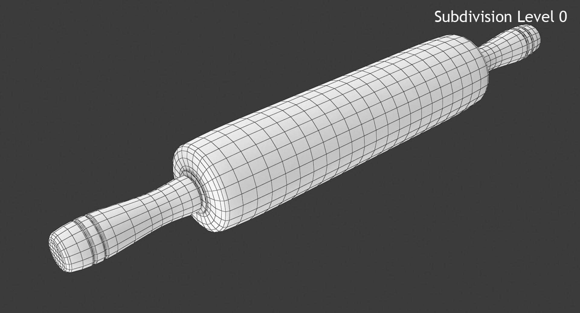 Rolling Pin 3D Model - TurboSquid 1349419